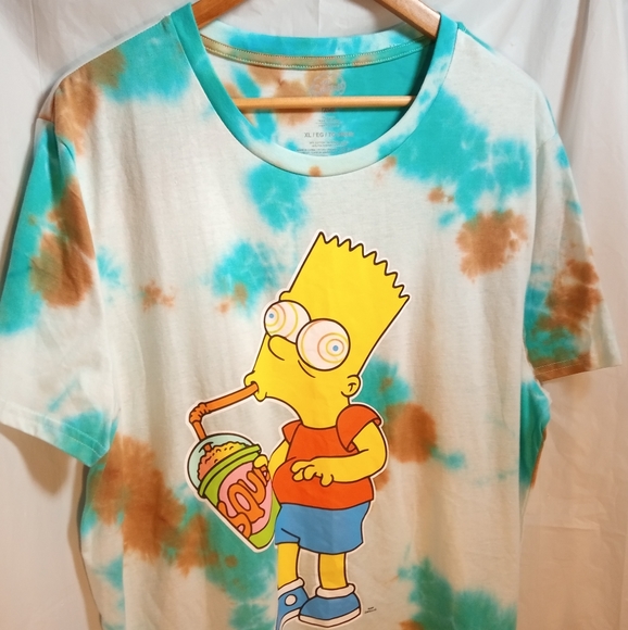 The Simpsons | Shirts | The Simpsons Bart Simpson Squishee Brain Freeze ...